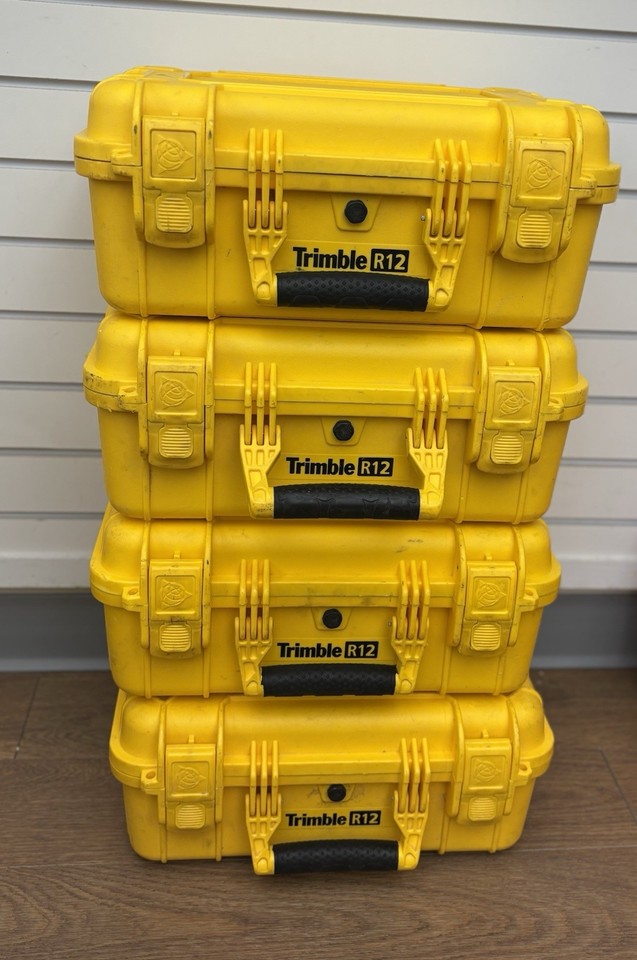 Trimble R12 Integrated GNSS System - 2 Batteries, Charger, Case | eBay
