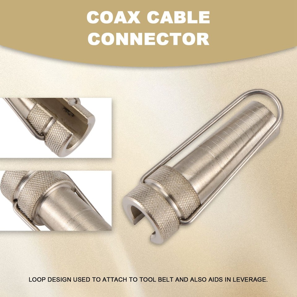 CATV Security Shield Gripping Tool For RG6 RG59 Coaxial Coax Cable1598 ...