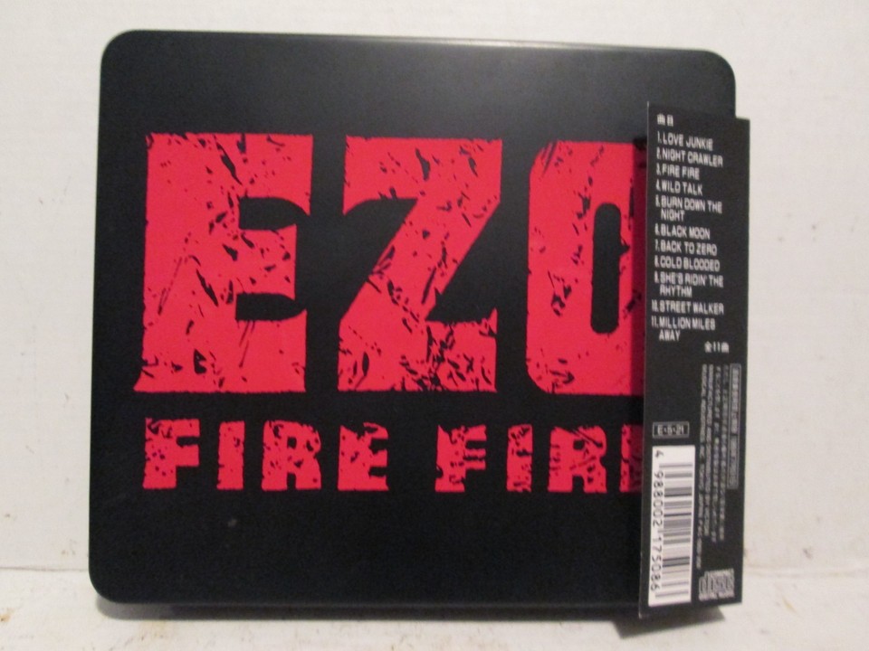 EZO - Fire Fire Japan Edition In Tin Box OBI Rare E-Z-O | eBay