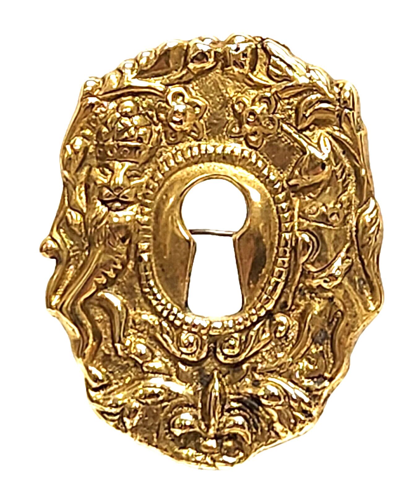 1930's Max Rieg Renaissance Broock Keyhole Colonial W… - Gem