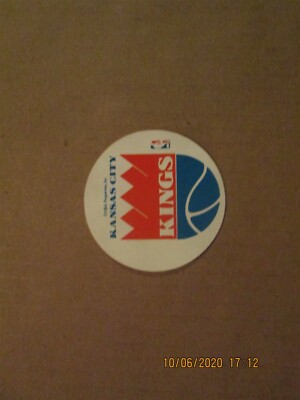 NBA Kansas City Kings Vintage Defunct 1977-78 3 Inch Team Logo Sticker ...