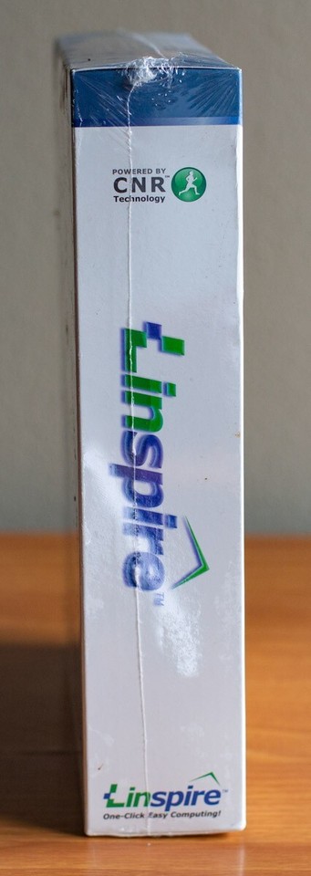 LINSPIRE LINDOWS LINUX SEALED BOX 2004 - BRAND NEW - RARE RETAIL BOX ...