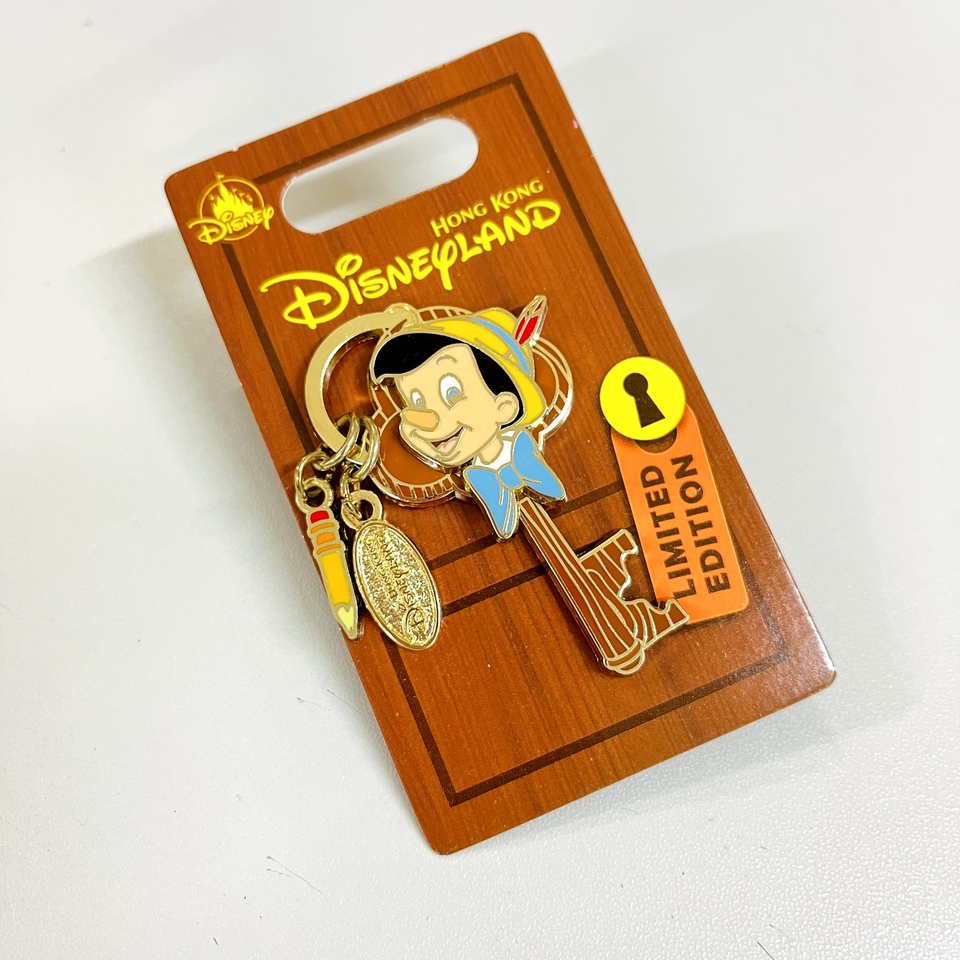 Disney HKDL Hong Kong 2019 Pinocchio on Key LE400 Disney Pin | eBay