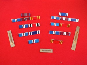 Ribbon Bar Brooches, Full Size in Enamel | eBay