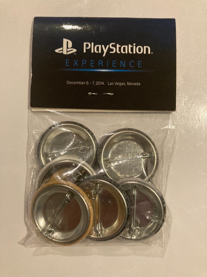 Playstation Experience 2014 Souvenir Pins Buttons Las Vegas PSX MIB | eBay