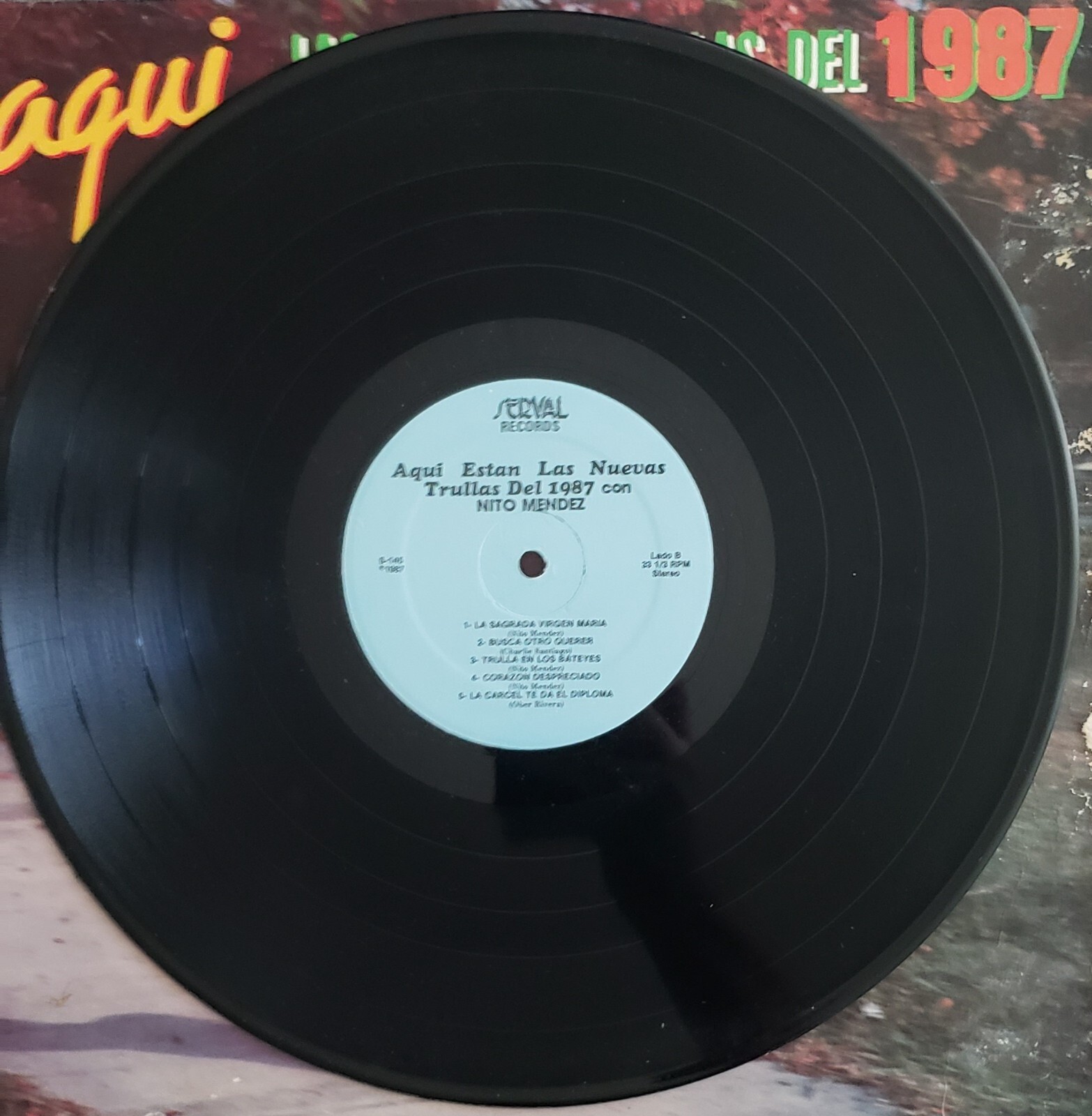 Nito Mendez "Aqui Estan Las Nuevas Trullas del 1987" Vinyl Record LP | eBay