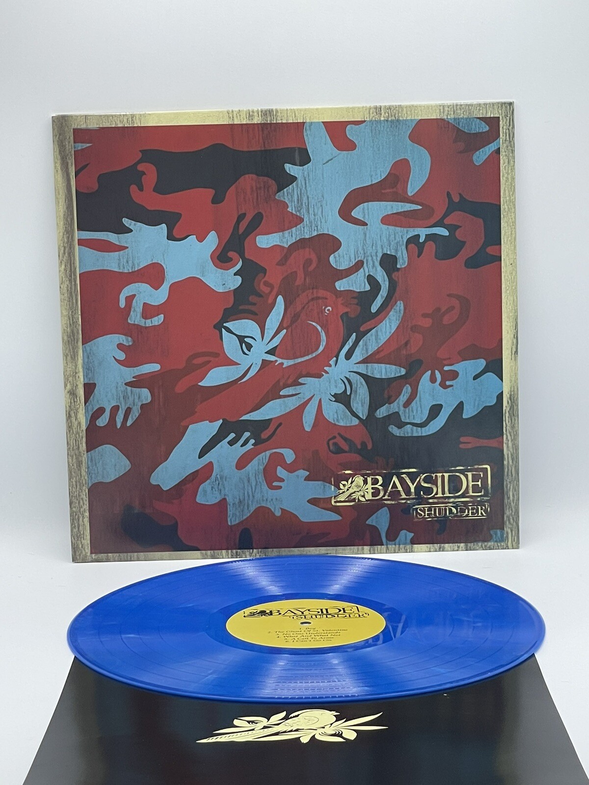 NEW Bayside Shudder BLUE Vinyl FIRST PRESS /200 Record Walking Wounded ...