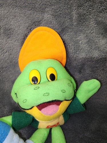 Vintage Kellogg's Honey Smacks DIG 'EM FROG Plush Stuffed Animal Toy ...