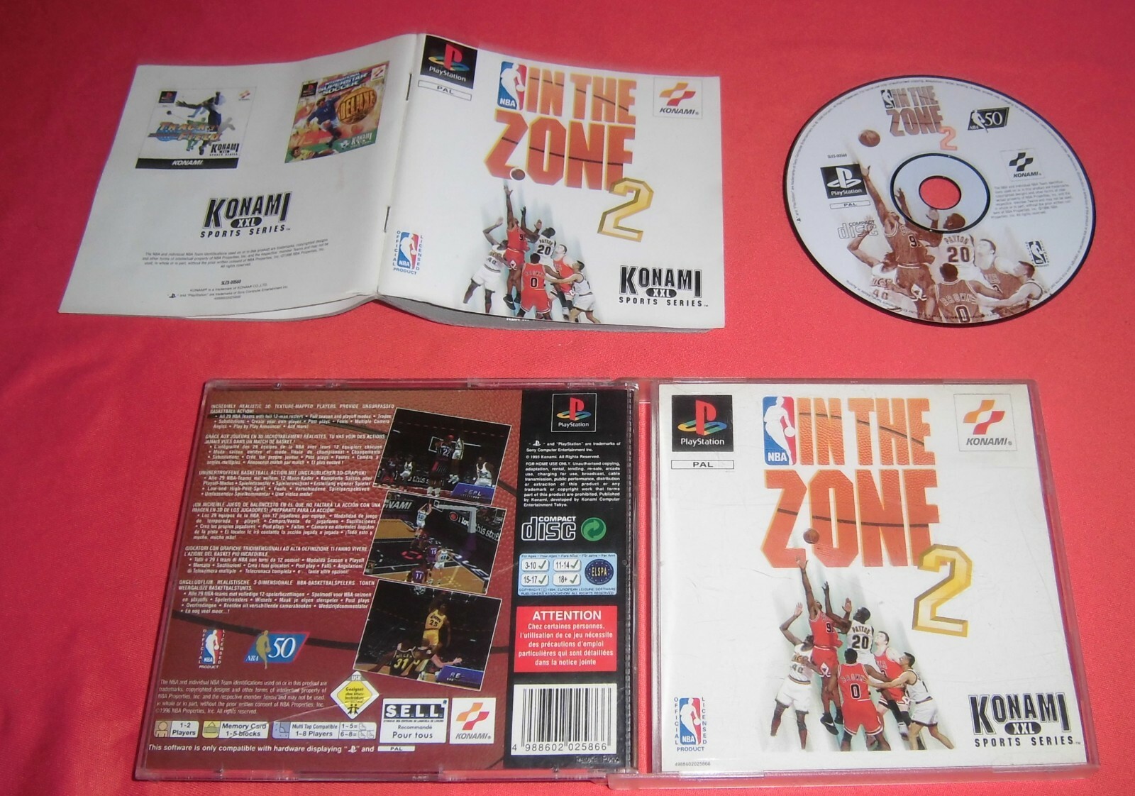 NBA In The Zone 2 Playstation - Prix - Photo - Présentation
