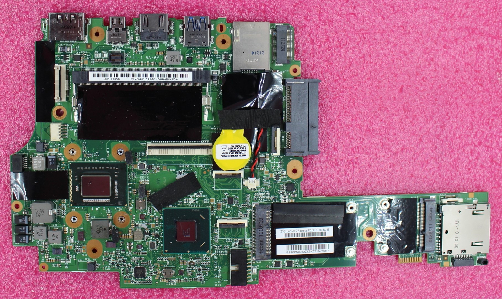 04W3548 - Lenovo X1 Carbon I3-2350 System Board | eBay