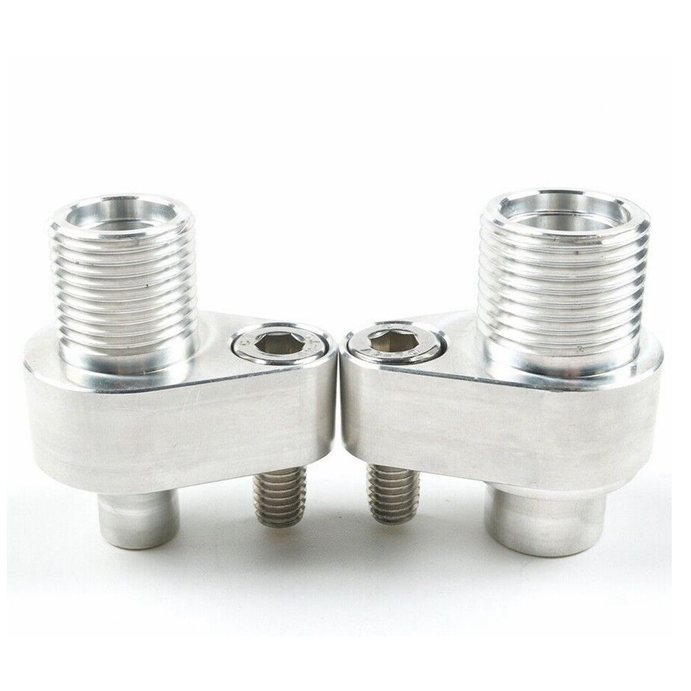 Aluminum LS Swap New A/C Compressor Adapter Fittings for Denso 10S17F ...
