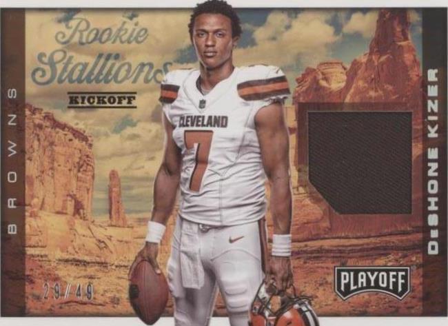 2017 Panini Playoff - Rookie Stallions Deshone Kizer #RS-DK Kick Off ...