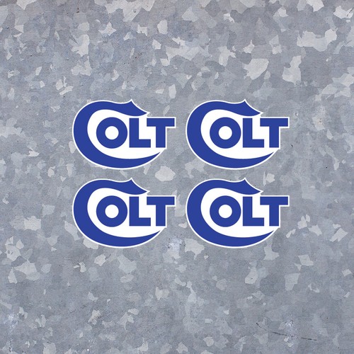 4x Colt Firearm Decals 3.5" X 2.5" Vinyl Decal Sticker U.S. Seller ...