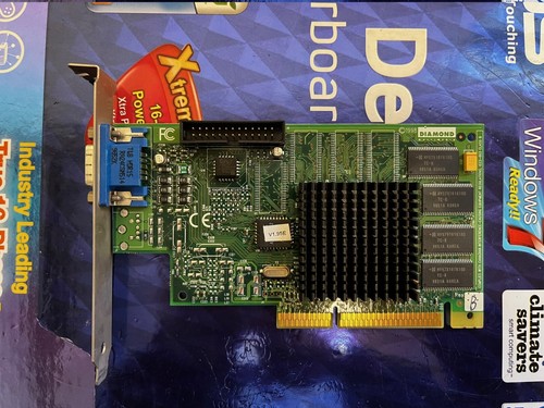 Diamond Viper V550 8MB AGP GRAPHICS CARD RIVA TNT | eBay