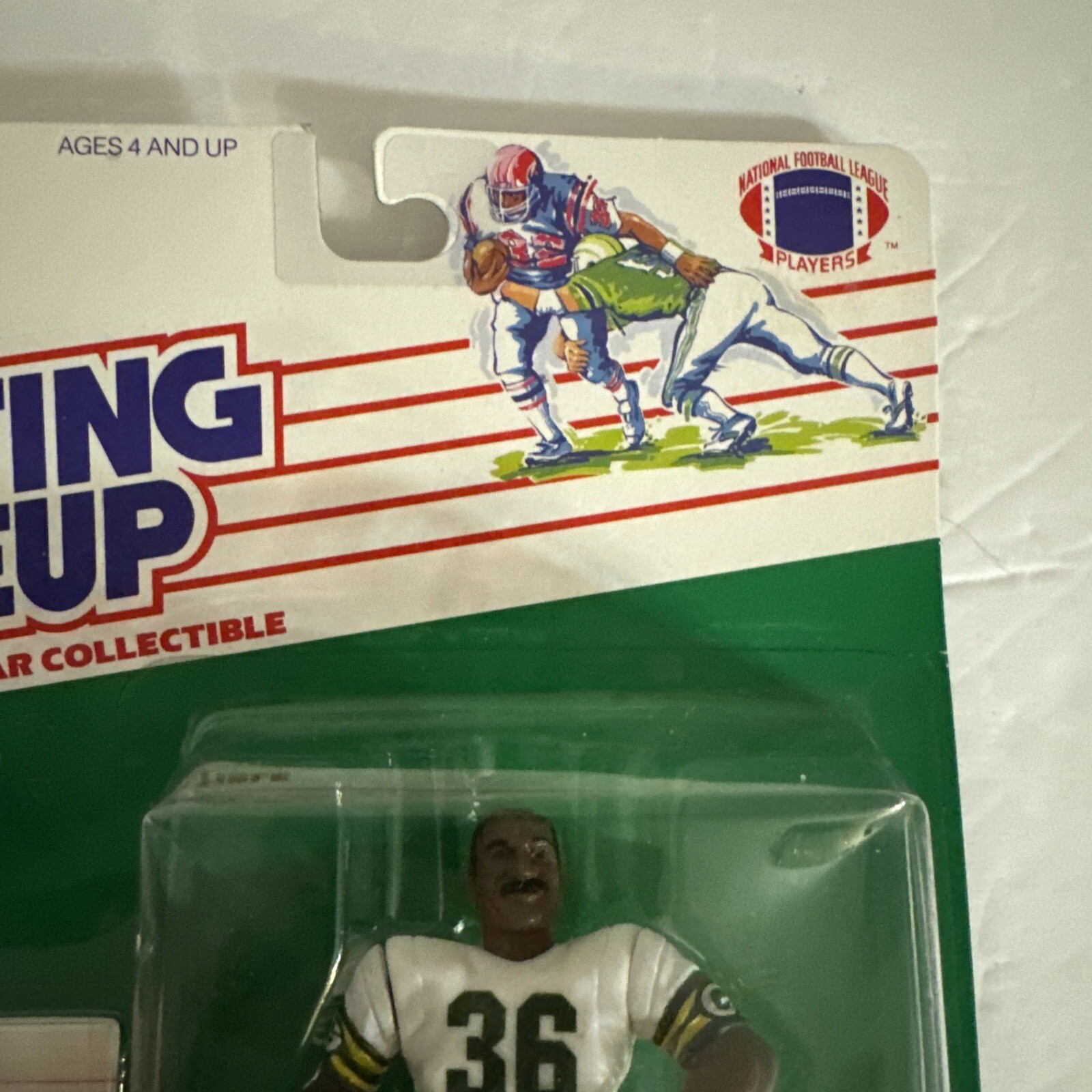 1988 Kenner Starting Lineup SLU Ken Davis Green Bay Packers Action ...