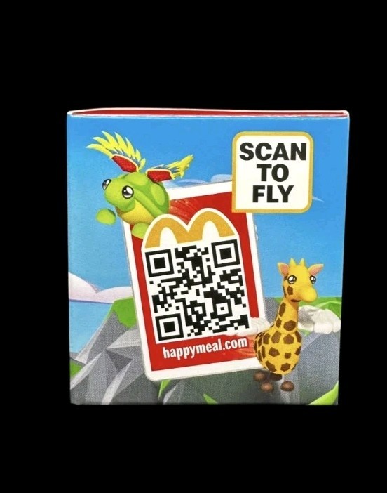 Mcdonald's Happy Meal Toy 2025 Roblox Adopt Me Green Turtle Fly Canada ...