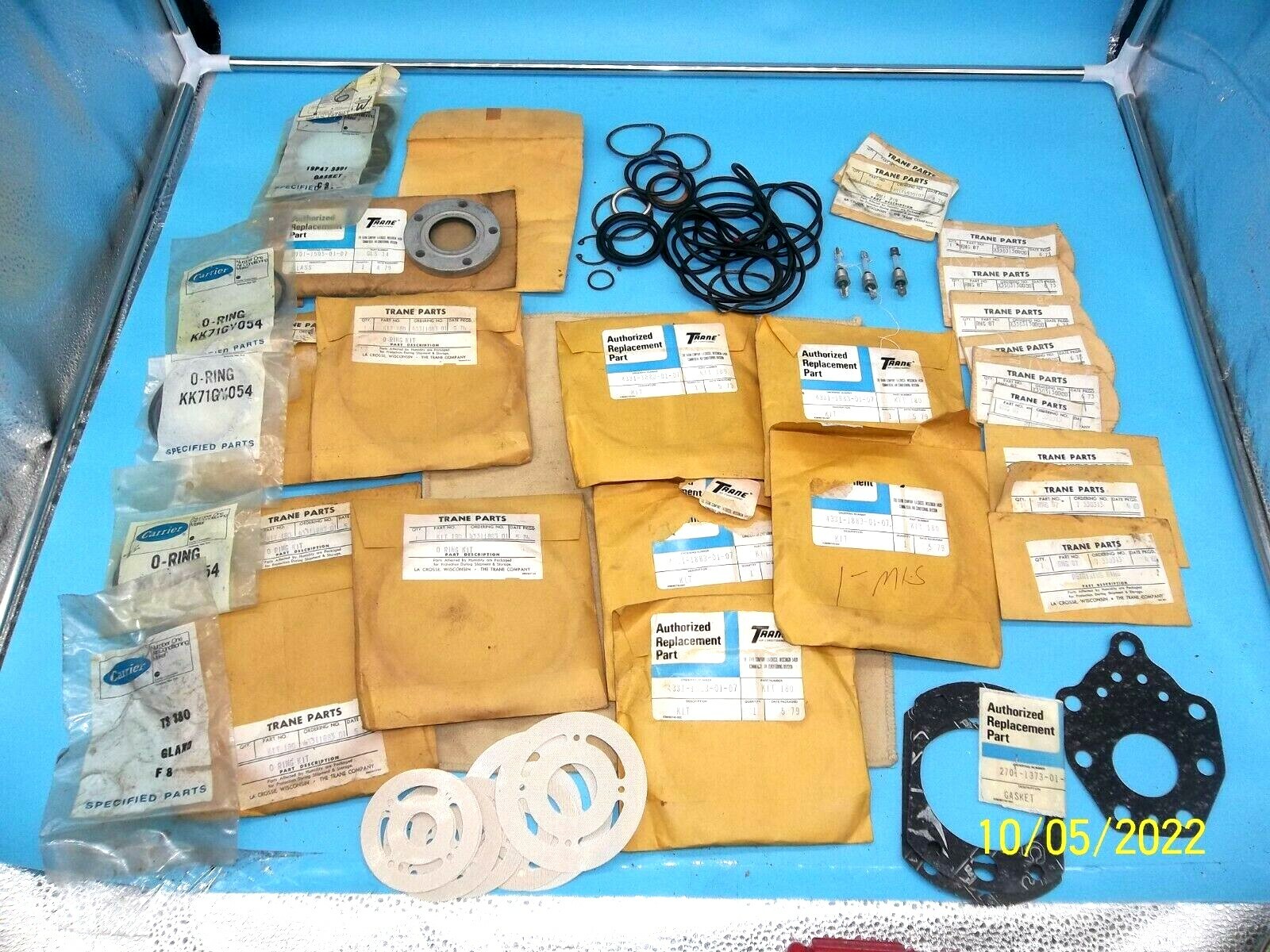 Lot of Trane Parts: O-Ring kits etc. New Old Stock (DT-39) | eBay