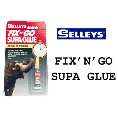 3ML SUPA GLUE FIX'N'GO | eBay Australia