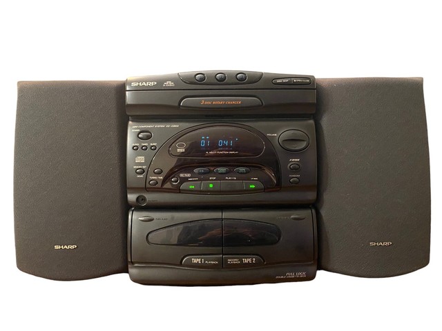 Sharp CD-C2600 Mini Component System with Speakers Tested for sale ...