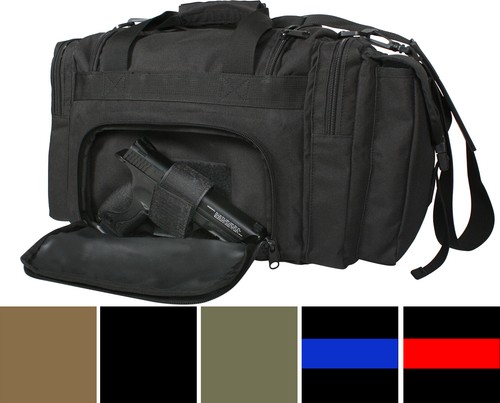 Tactical Concealed Carry Bag, Pistol Gun Range Large Duffle Covert CCW ...