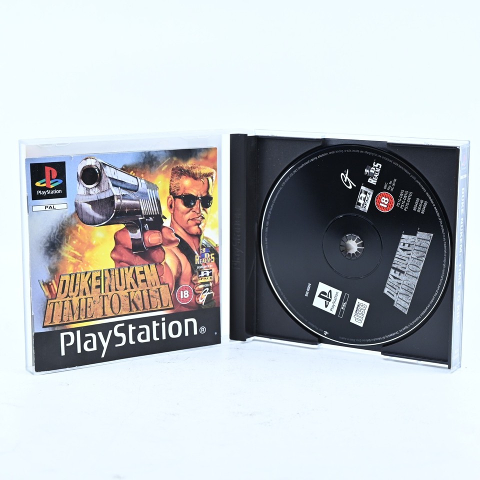 LIKE NEW! Duke Nukem: Time to Kill - Sony Playstation 1/ PS1 Game ...