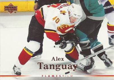 #51 Alex Tanguay - Calgary Flames - 2007-08 Upper Deck Hockey | eBay
