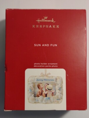 Hallmark Keepsake Sun and Fun Photo Holder Ornament 2020 | eBay