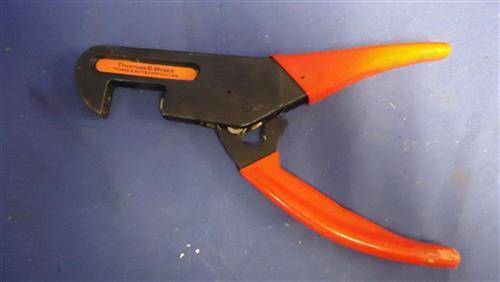 THOMAS & BETTS WT540 INTERCHANGEABLE DIE FRAME RATCHET HAND CRIMP TOOL ...