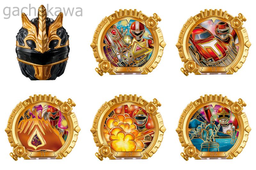 Bandai Power Rangers No.1 Sentai Gozyuger GP Sentai Ring 03 Complete Set | eBay