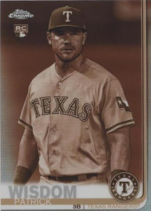 2019 Topps Chrome - Patrick Wisdom #146 Sepia Refractor (RC) for sale ...