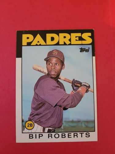 Bip Roberts 1986 Topps Rookie Card | eBay