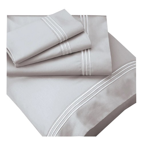 New Purecare Premium Celliant Sheet Set Gray In Size Split Cal King ...