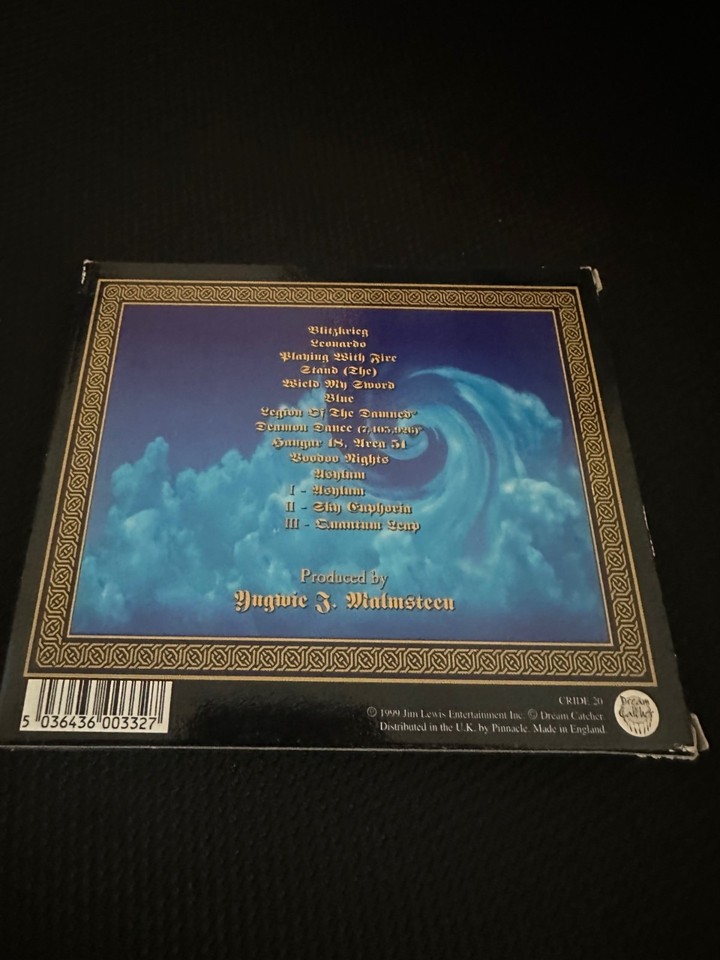 Yngwie J. Malmsteen's Rising Force - Alchemy Dreamcatcher Almost New W ...