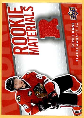 2007-08 Upper Deck Rookie Materials Patrick Kane Chicago Blackhawks #RM ...
