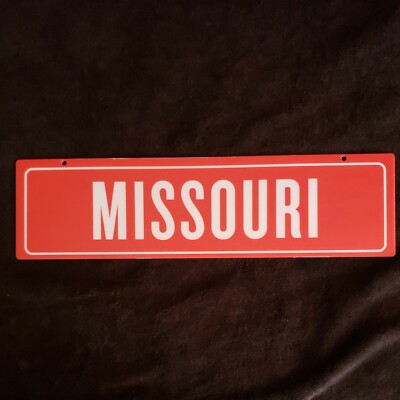 Missouri Name Sign | eBay
