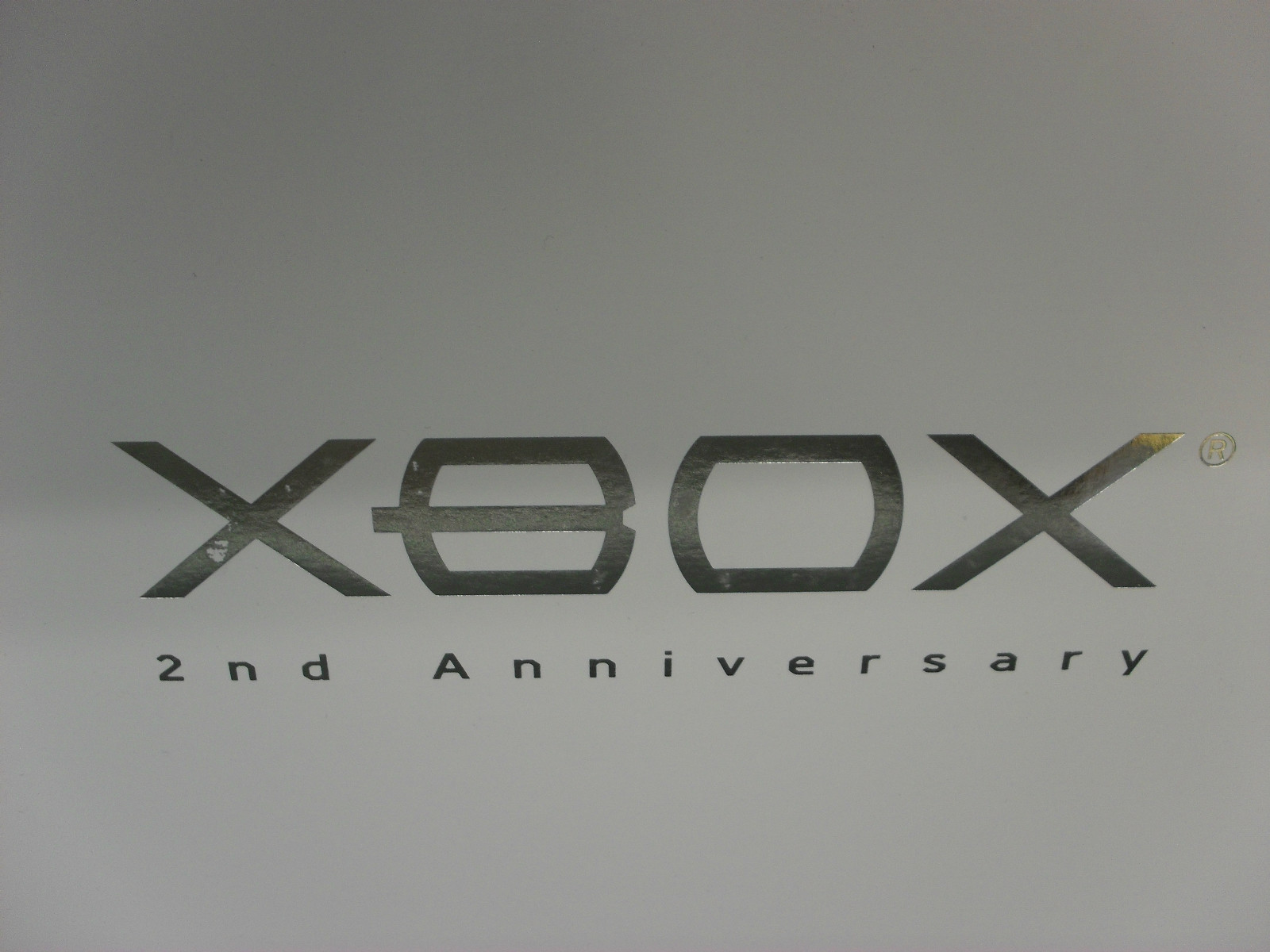 Xbox 2nd Anniversary Pure White Console Limited to 1000 - Number 3 ...