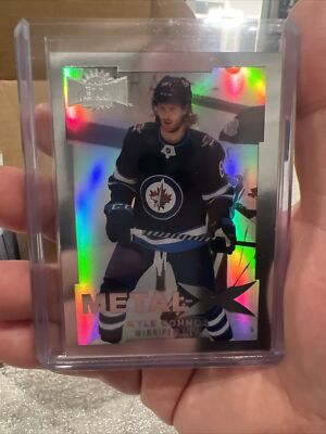 Kyle Connor 2021-22 Skybox Metal Universe #MX-45 Metal-X Acetate Holo ...