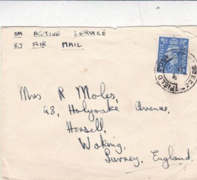 GB 1940 Field Post Office 223-Woking Cover hand written VGC | eBay UK