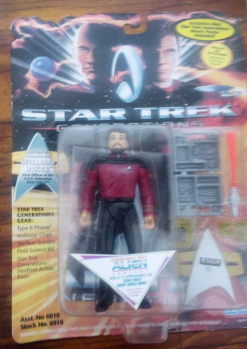 Star Trek Next Generation William T.Riker Lt Commander 1994 Playmates ...