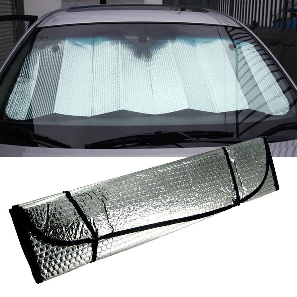 1pc Foldable Car Windshield Sunshade Front Window Visor Sun Shade Cover ...