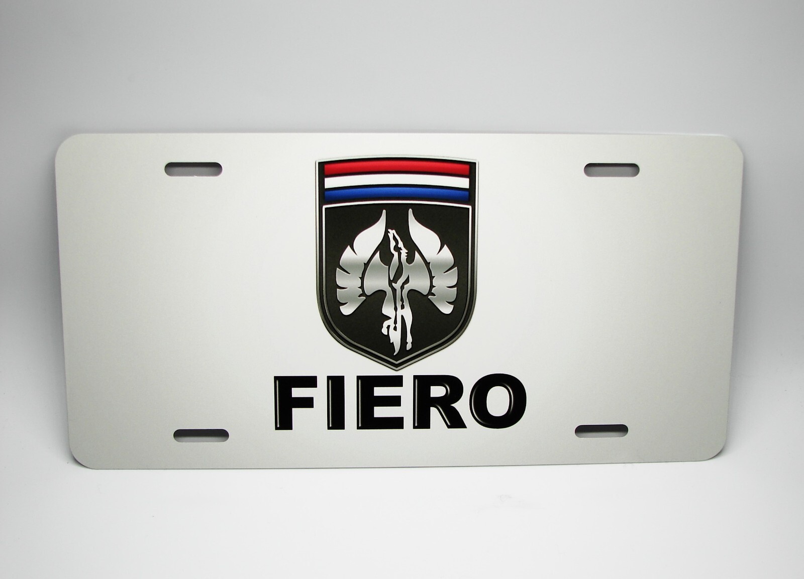 FIERO METAL CAR NOVELTY LICENSE PLATE AUTO TAG | eBay