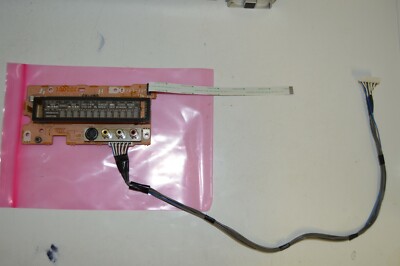 Sony RDR-GX300 DVD Recorder LCD Screen PCB Circuit Board ribbon cable ...