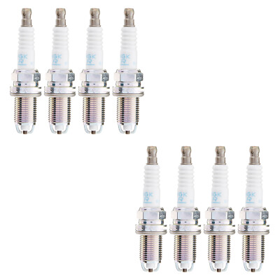 NGK Standard Spark Plug Set (8 Pieces) 2288 For E39 E32 540i 740iL ...
