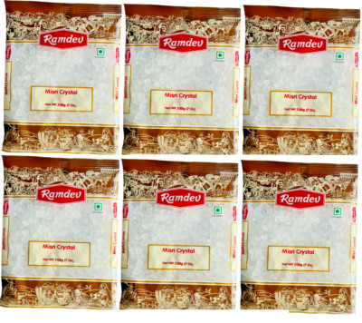 6 x 200g (1.2kg) Sugar Cubes Mishri Misri Sweet Premium Shakar Rock ...