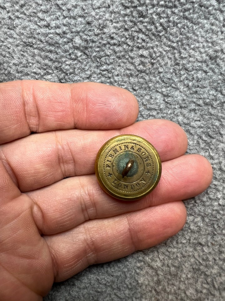 Civil War Navy Coat Button Scarce + Firmin & Sons + London Backmark | eBay