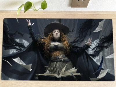 MTG Tasha, The Witch Queen Playmat TCG CCG Mat Trading Card Game Mat ...
