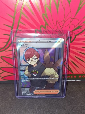 Penny 239/198 - Full Art - Pokemon TCG Scarlet and Violet - Near Mint ...