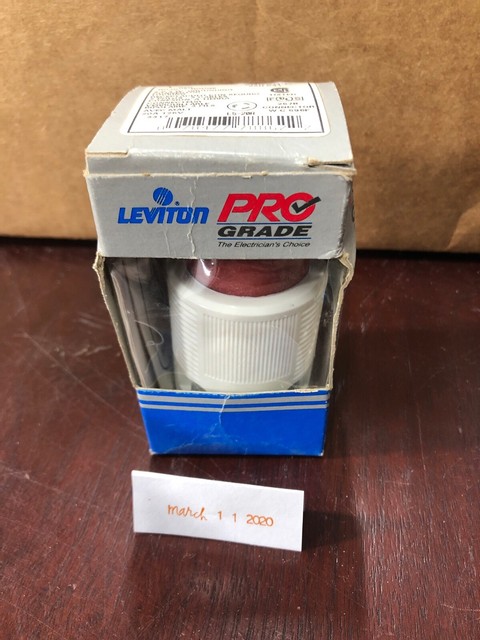 70520-c Plug L5-20 20a Leviton NEMA Red 70520cable Connector Locking ...