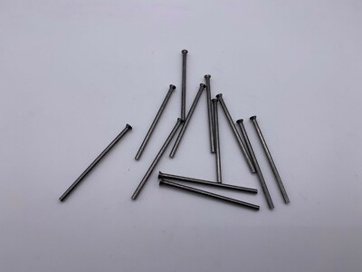 Royal .096" X 2" Long Bevel Headed Punches, Tool Steel Lot Of 12 Pieces ...