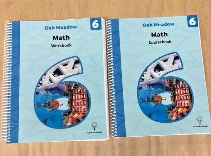 Oak Meadow 6th Grade Math Workbook and Coursebook (2024 Versions) | eBay